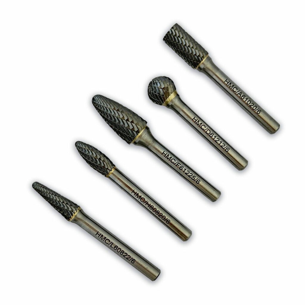 Carbide Burr Set for Hard Metals - Abrasive Finishing Systems