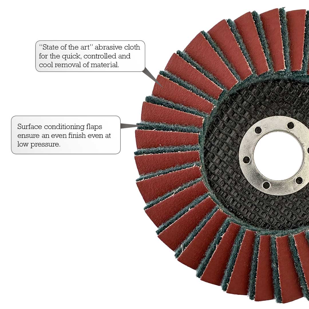 RCD Very Fine Rapid Combi Discs 125mm dia x 22mm - Abrasive Finishing ...